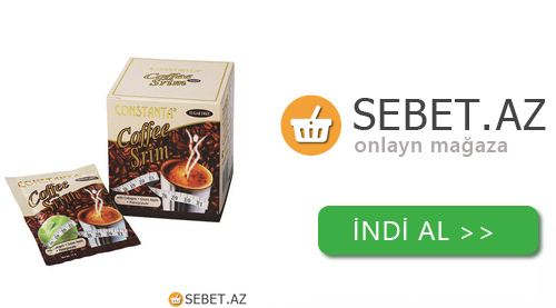 Coffee Srim - Arıqladıcı bitki tərkibli vasitə satilir